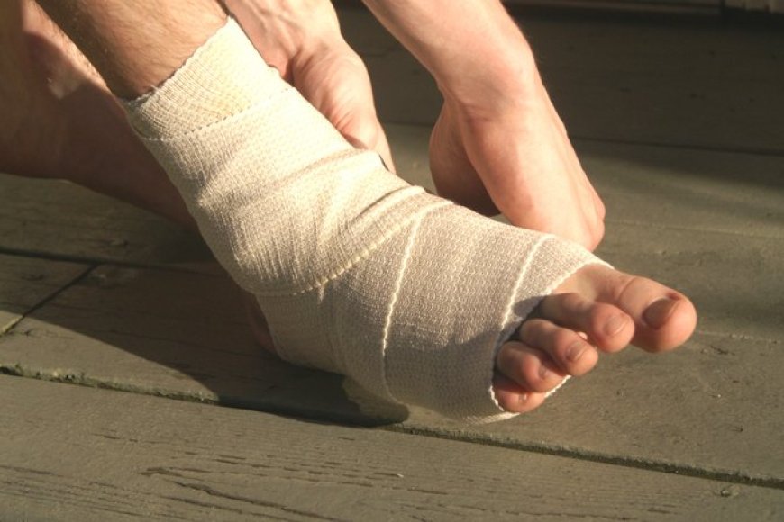 Wrapping of Sprained Ankle - Khichdi Network Portal